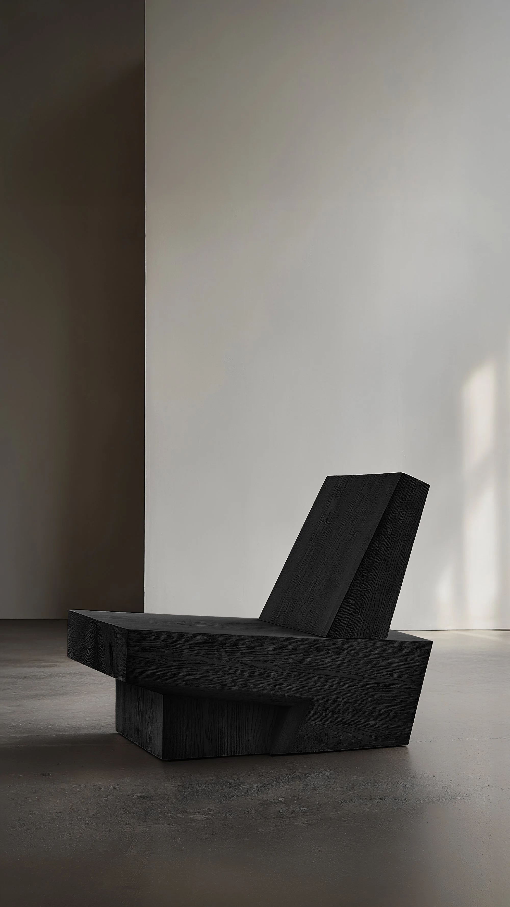 Muted by NONO No42 Sturdy Wooden Chair Modernist Flair — NONO FURNITURE